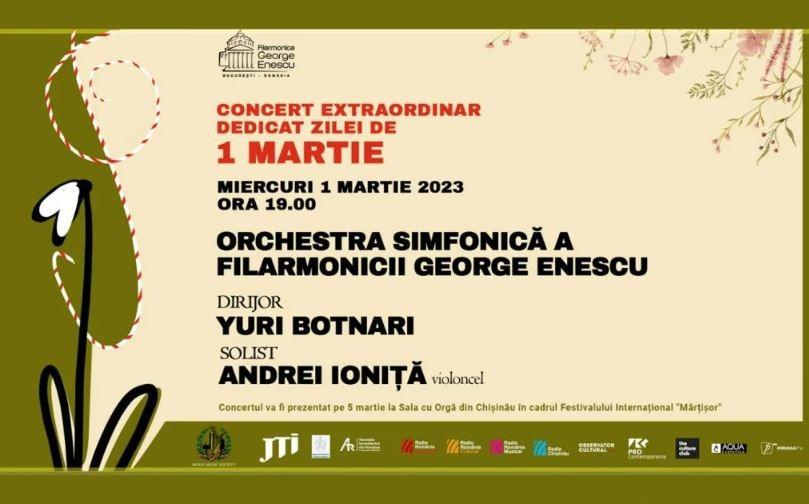 Extraordinary symphonic concert with Yuri Botnari and Andrei Ioniță